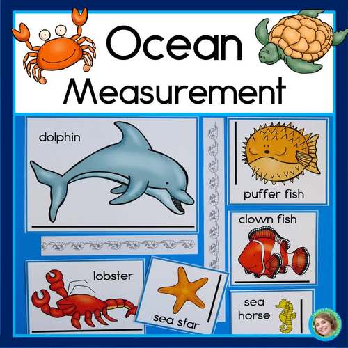 Ocean Summer Non Standard Measurement Math Center | Comparing Length
