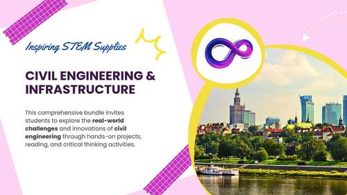 Civil Engineering & Infrastructure STEM Projects for Grades 5–8 | BUNDLE
