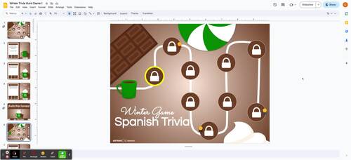Spanish General Concepts Colors Objects Weather Calendar Practice Activity