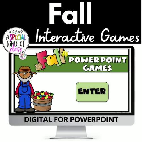 Count to 10 PowerPoint Games Fall by A Special Kind of Class | TPT