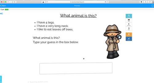 What Animal Is It? Boom Learning Task Cards | Distance Learning | TPT