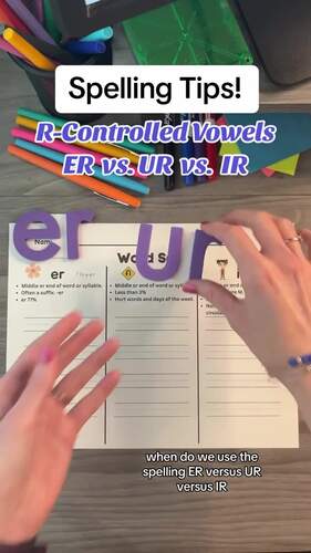 Spelling Word Sort Pages with Phonics Tips & Tricks! by Farmer Loves ...