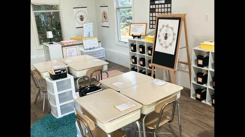 Working Hard for the Honey Theme Organized Teacher's Tool Kit + Decor Pack