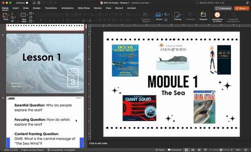 Wit and Wisdom Third Grade Module 1 EDITABLE Powerpoint Slides and ...
