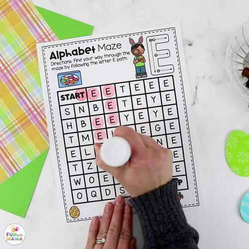 Easter Coloring Pages, Craft, Activities Literacy and Easter Math Centers