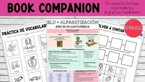 Spanish Book Companion: The Little Mouse, the Red Ripe Strawberry...