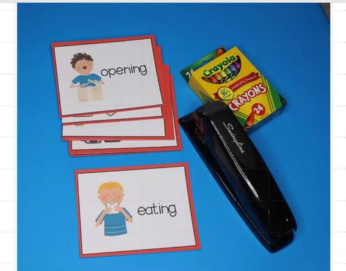 ESL Newcomer Activities Action Verbs with Lesson Plans - Grammar