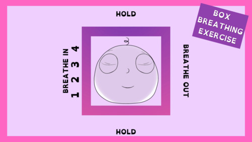 Square Breathing Exercise | 1 minute walkthrough with Big Head Bob