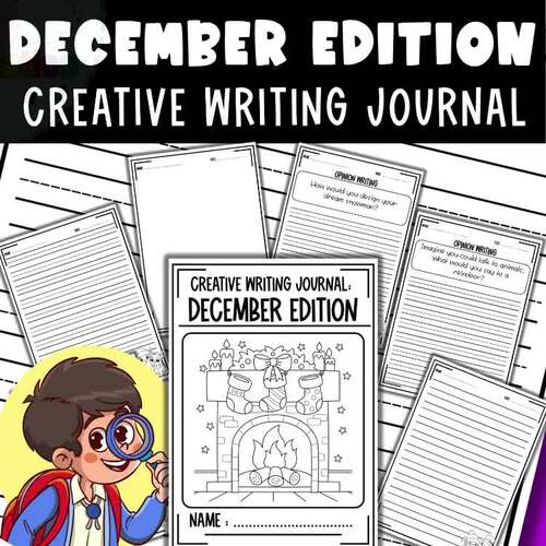 Creative Writing Journal: December Edition by KIDs Education Moment