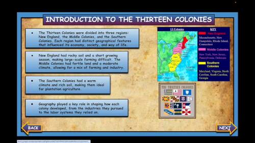 The 13 Colonies. Thirteen Colonies Unit 3 Complete. PowerPoints ...