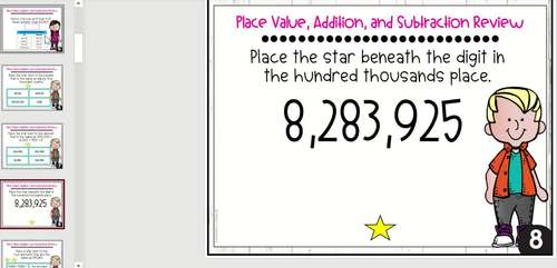Place Value, Addition, and Subtraction Google Slides, PowerPoint, and ...