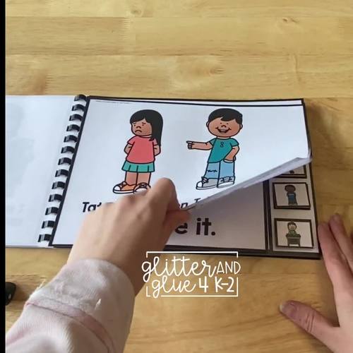 Tattling at School: An Interactive Social Story-Includes Visuals and More!