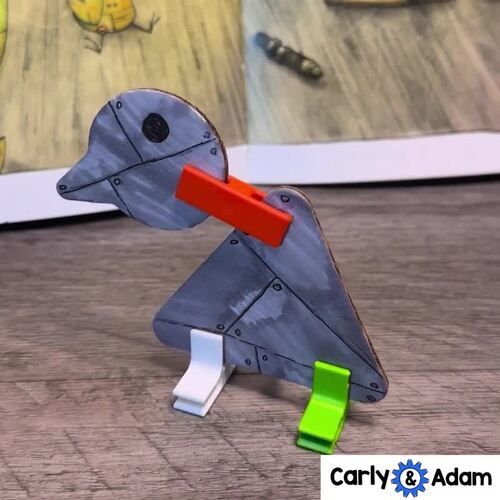 Mechanimals Read Aloud STEM Lesson Robot Animals STEM Activity / Challenge
