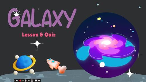 All About Galaxy Milky Way PowerPoint slides Lesson Quiz for 1st2nd 3rd 4th