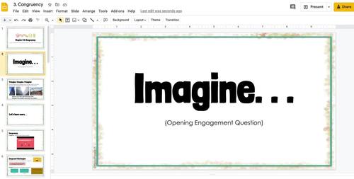 Grade 5 Ontario Math - Geometry Curriculum - Digital Google Slides+Form