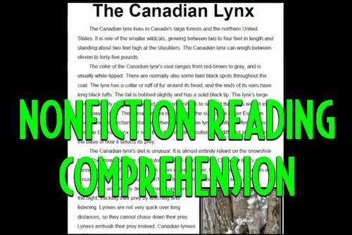Mammals Nonfiction Reading Passages and Comprehension Questions 4th 5th ...
