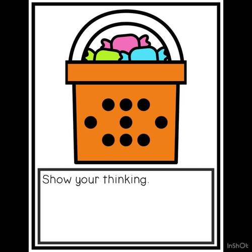 Number Talks: Subitizing within 10 Cards | Halloween Candy Theme | K–2 Math