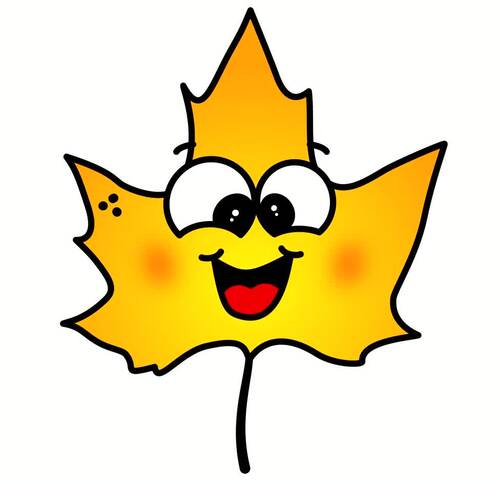 Leaf Faces Clip Art (Fall Halloween) by Wisdom Teaching Kids | TPT