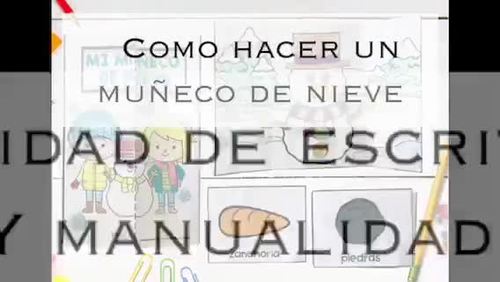 Build a snowman in Spanish | Actividad de escritura Invierno | Muñeco ...