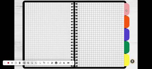 Digital Writing Journal - Google Slides, Canva, Goodnotes ECR/SCR