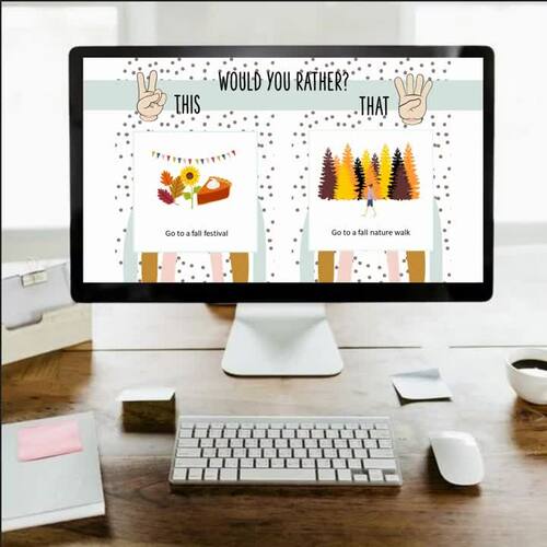 Would you Rather Questions Classroom Game Brain Break SEASONAL Bundle