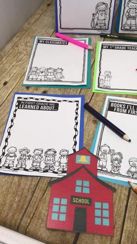 END OF THE YEAR MEMORY BOOK 6th Grade Sixth Cover Scrap Book Class ...