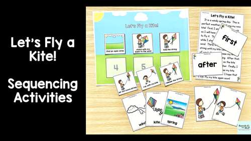 How to Fly a Kite or Kite Flying Sequencing Activities with Digital Slides