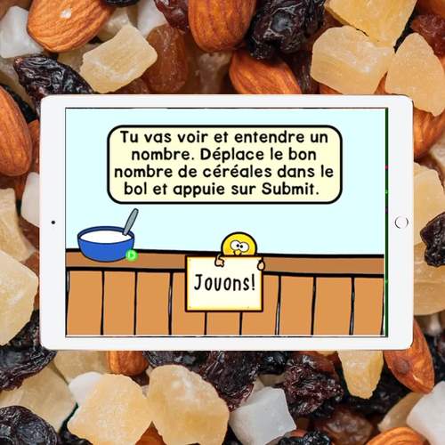 Compte jusqu'à 10 | Le petit déjeuner | Cartes Boom avec audio | TPT