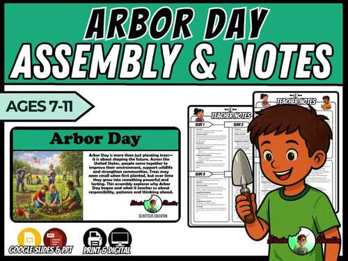 Arbor Day | Assembly Presentation | Grades 2-5 by Bitesize Education