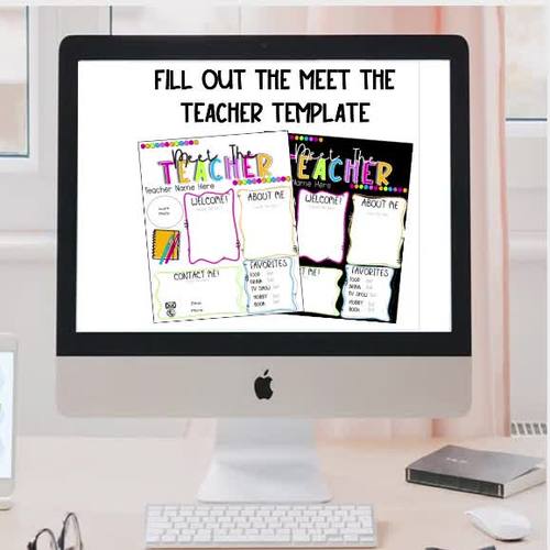 Google Sites and Canva Design Bundle Rainbow Bright Edition by Math and ...