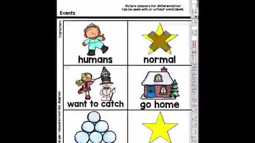 Story Study - "How to Catch a Snowman" - Thematic Unit for ECE & SPED