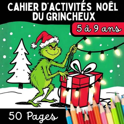 Grinch Grincheux Activities | French Grinch Day Activities | Christmas ...