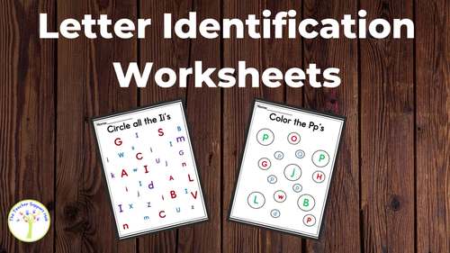 Reading Letter Identification l Find the Letters by The Teacher Support Hub