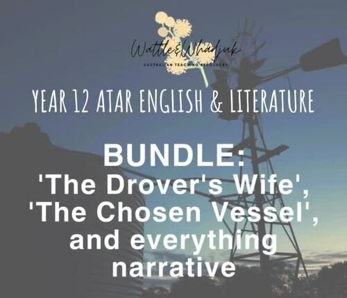 BUNDLE: 'The Drover's Wife', 'The Chosen Vessel', and everything narrative