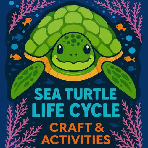 Sea Turtle Life Cycle Craft & Activities |Interactive Science ...