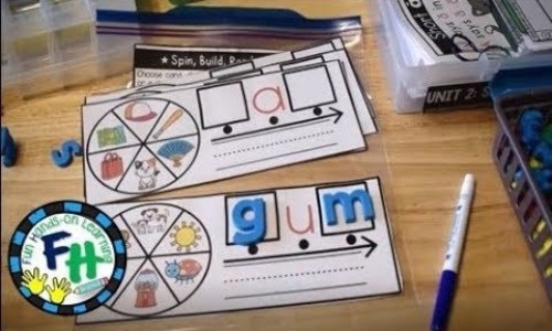 VIDEO | Teaching Children to Read Short Vowels by Fun Hands-on Learning
