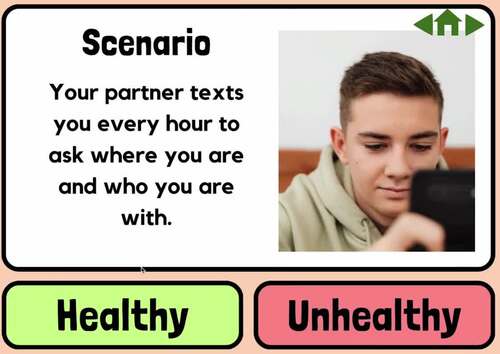 Teen Dating & Relationship Scenarios with Pictures: Social Skills ...