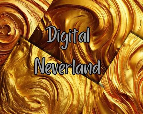 Gold Paint Texture Digital Paper Pack- Metallic Gold Pattern Background