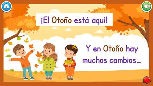 PowerPoint Interactivo El Otoño | Fall Season Interactive PowerPoint on ...
