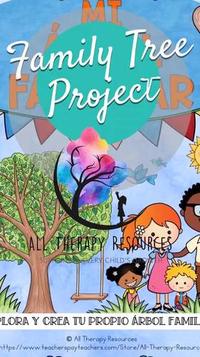 SPANISH VERSION - Family Tree Project - All About me and my Heritage ...