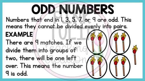 Odd and Even Numbers - Teaching PowerPoint Presentation | TPT
