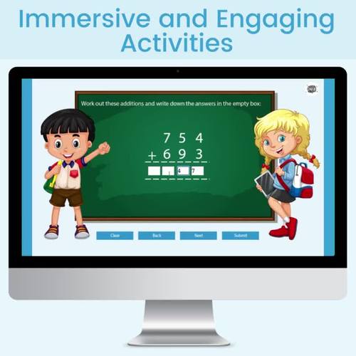 Additions and Subtractions | Third Grade Digital Math Lesson | TPT