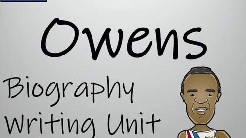 Jesse Owens Biography Writing Unit | 5th Grade & 6th Grade | TpT