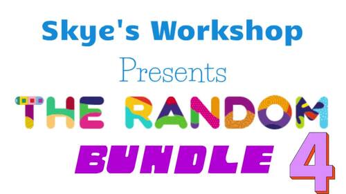 RANDOM #4 an Assortment of Products from Skye's Workshop Worksheets and ...