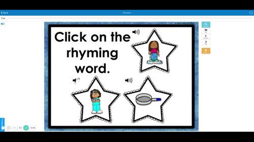 Rhyming Boom Cards™ Short Vowel E by Teach then Cheer - Nathalie Gaebe