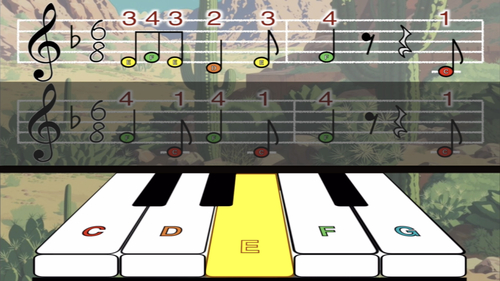 La Raspa - Melody Play-Along for Piano/keyboard (Minus One track)