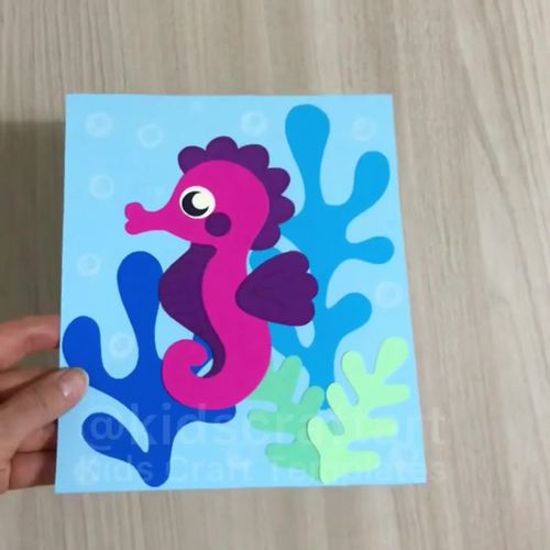 BUNDLE 2D Shape Ocean Under the Sea Animals Craft Summer Crafts ...