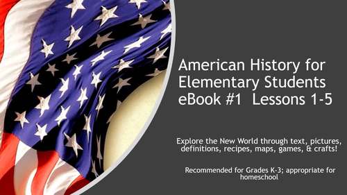 American History Curriculum: Early American History BUNDLE, Grade 2, 3 ...