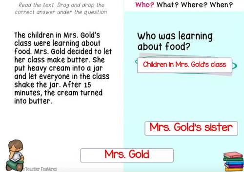 Main Idea & Key Details FICTION & NONFICTION Reading Passages BOOM ...