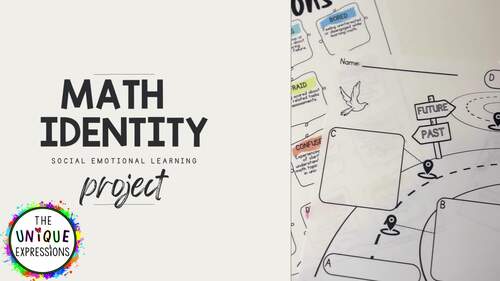 Back to School Math Identity Social Emotional Learning Project | TPT